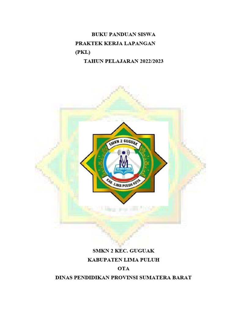 Buku Panduan PKL Siswa 2022 | PDF