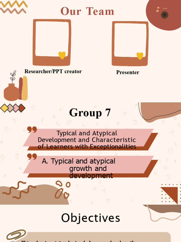 SPED 100 Report | PDF | Child Development | Adolescence