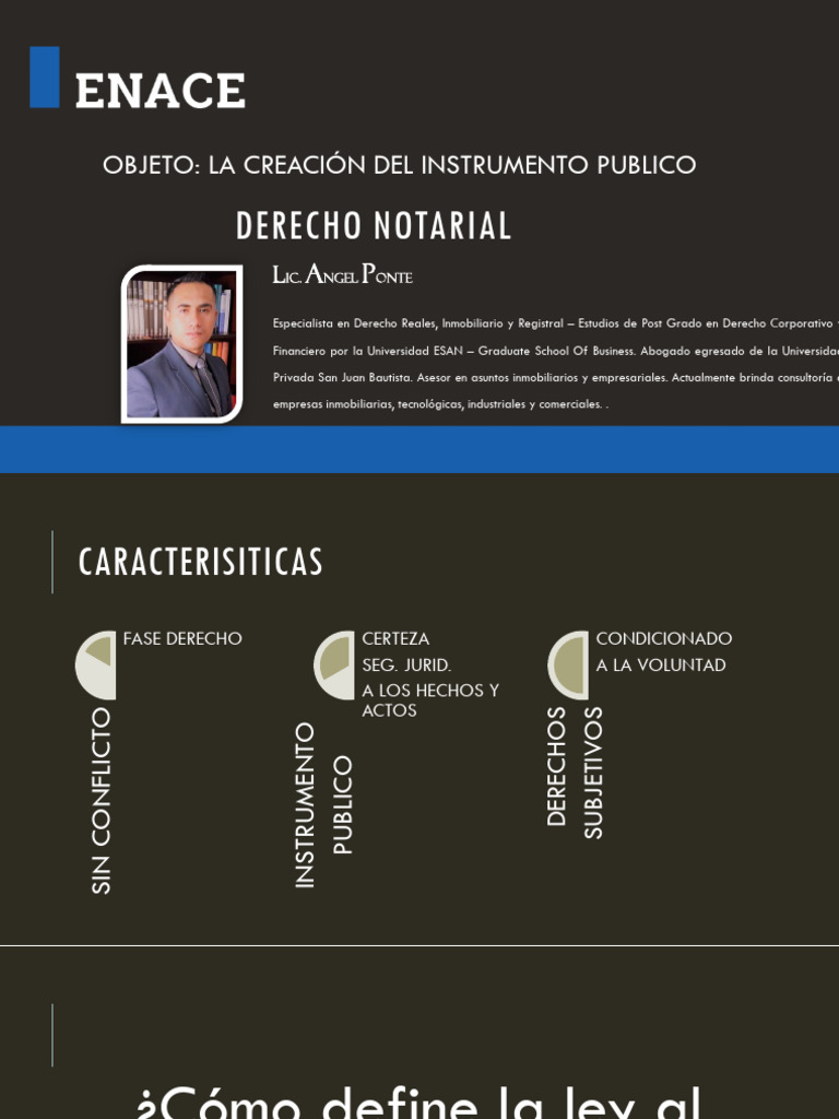 Derecho Notarial - Fe Publica - Instrumentos Publicos Prot y Extra (1 ...