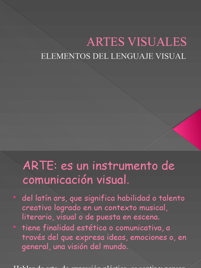 Elementos del Lenguaje Visual | PDF | Color | Amarillo