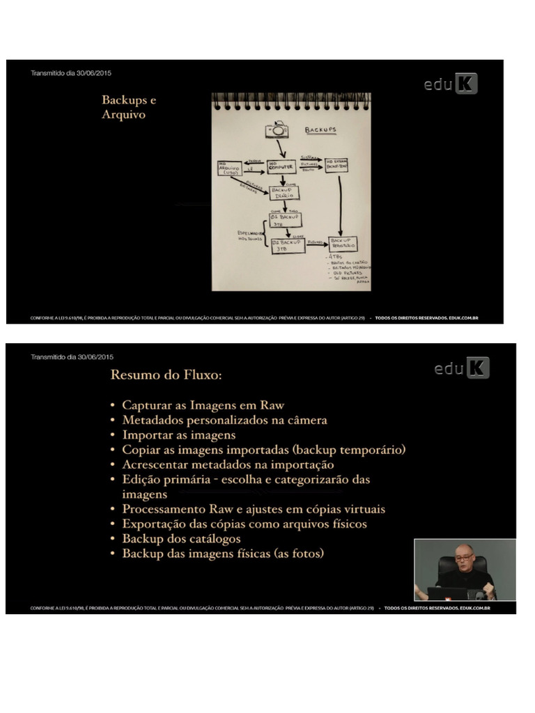 Fluxo e Backup | PDF