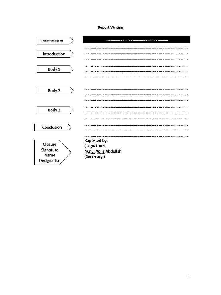 Report Writing (Students) | PDF | Linguistics | Grammar