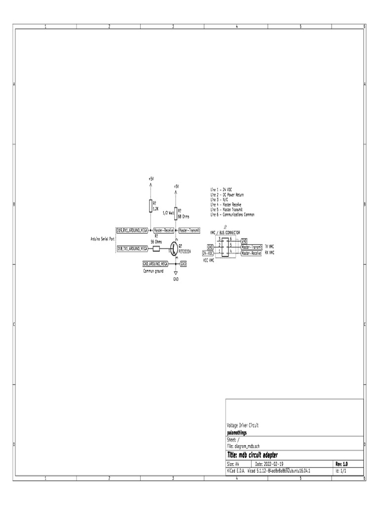 Arduino Mega MDB Cuircuit | PDF
