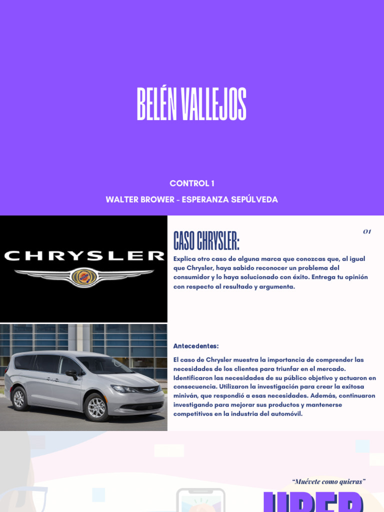 Belén Vallejos - Control 1 - Investigación Cuantitativa | PDF | Investigación de mercado ...