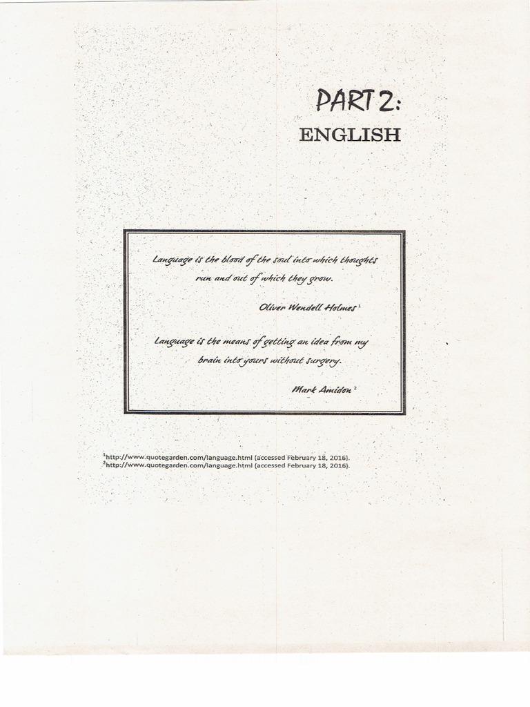 English 1 - Review Notes | PDF