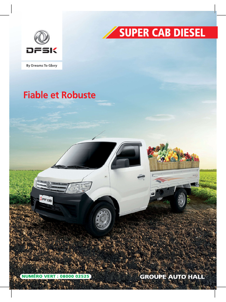 Fiche Technique SUPER CAB DIESEL | PDF