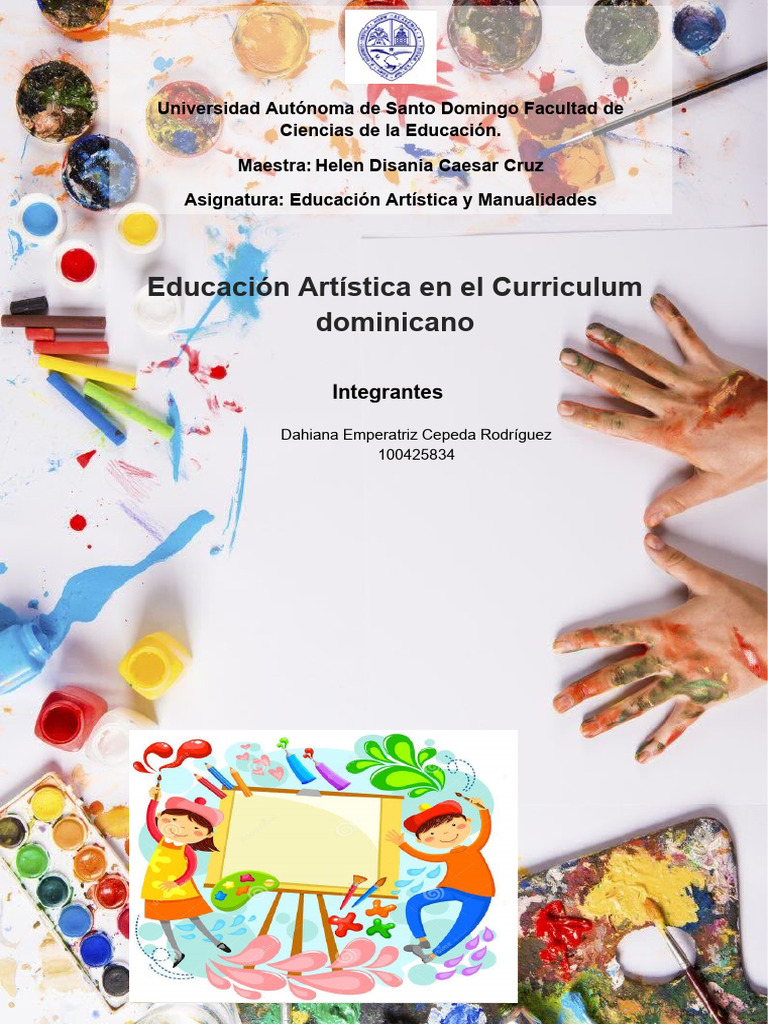 Creativas Portadas de Artes para Cuadernos 4 | Descargar gratis PDF ...