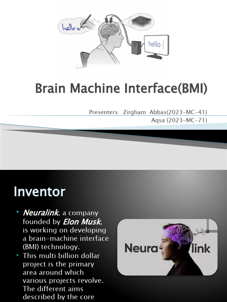 Brain - Machine - Interface Altered | PDF | Neuroscience | Cognitive Science