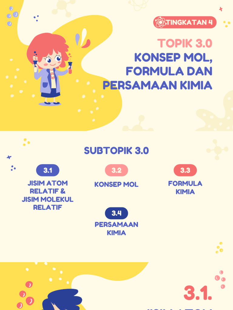 Bab 3 Formula Kimia | PDF
