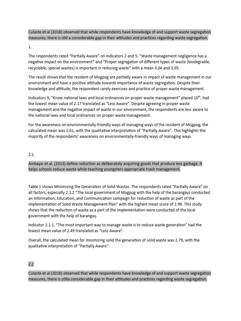 Chapter 4 Iec | PDF | Waste | Waste Management
