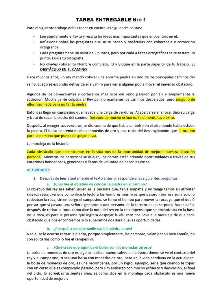 Tarea Entregable 1 | PDF
