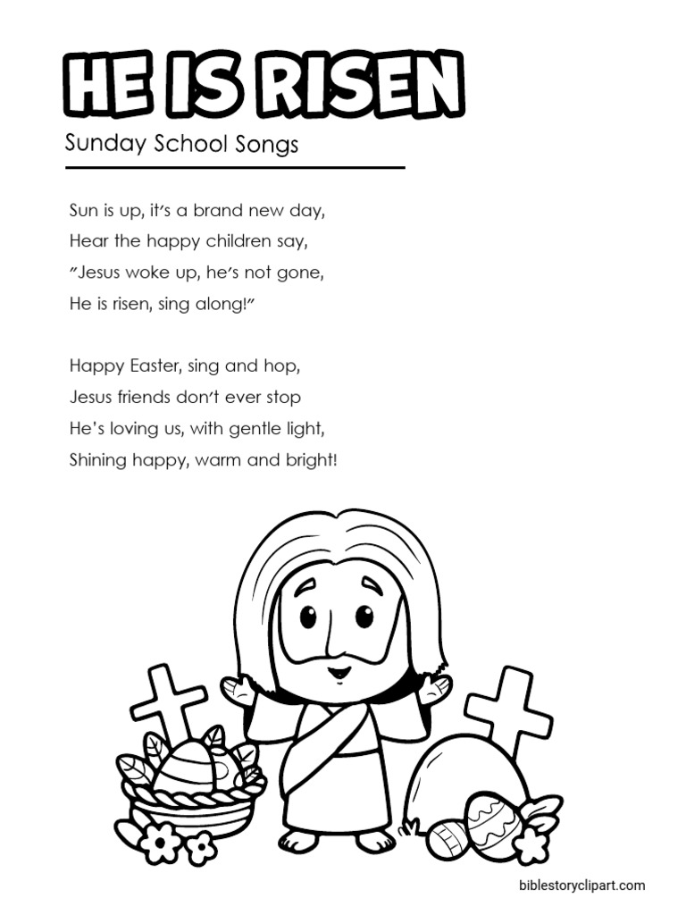 He Is Risen Song | PDF