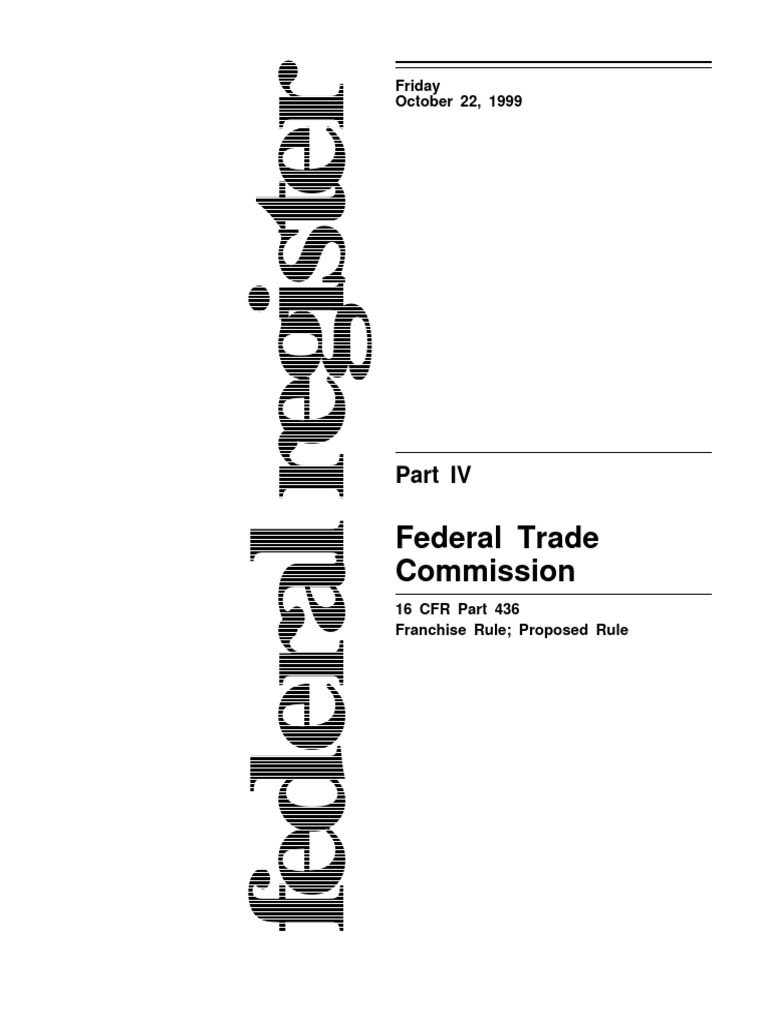 Ley Estadounidense de Franquicias | PDF | Franchising | Business Law