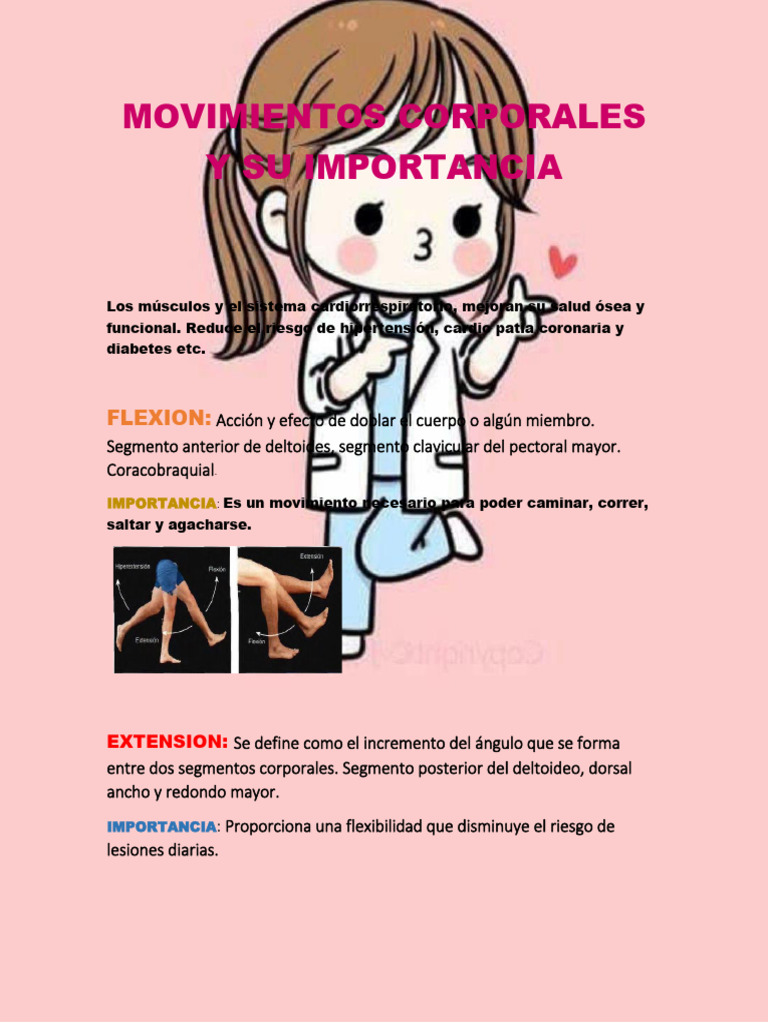 Movimientos Corporales y Su Importancia | PDF