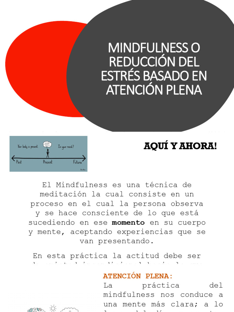 Técnicas de Mindfulness y Atención Plena | PDF | Atención plena ...
