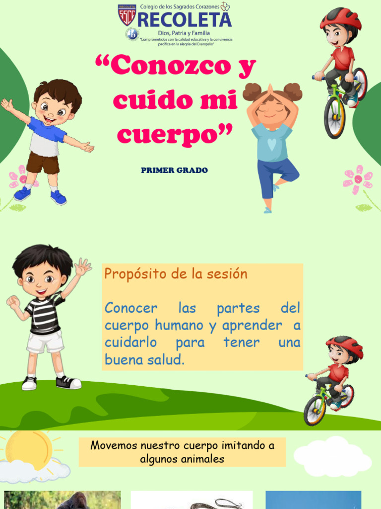 1 Conozco y Cuido Mi Cuerpo | PDF 1 Conozco y Cuido Mi Cuerpo | PDF