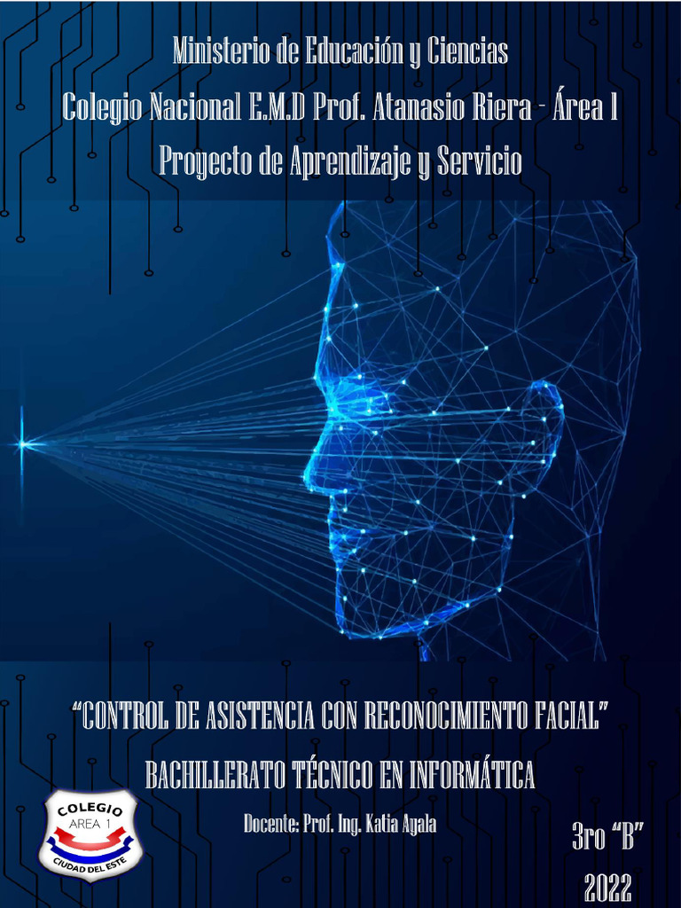 Reconocimiento Facial 3ro B | PDF | Software multiplataforma | Visión ...