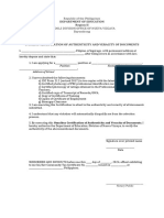 Notarization and Certification Document | PDF | Notary Public | Signature