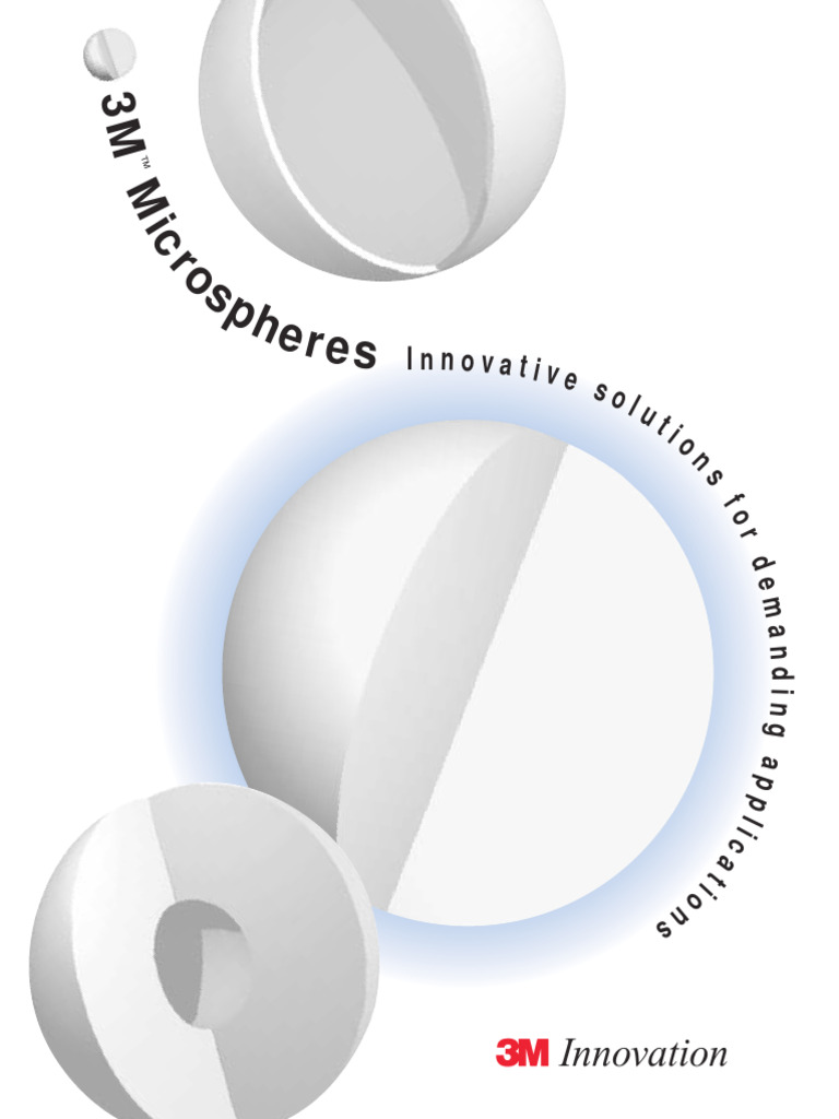 3M™ Microspheres Innovative Solutions For Demanding Applications | PDF ...