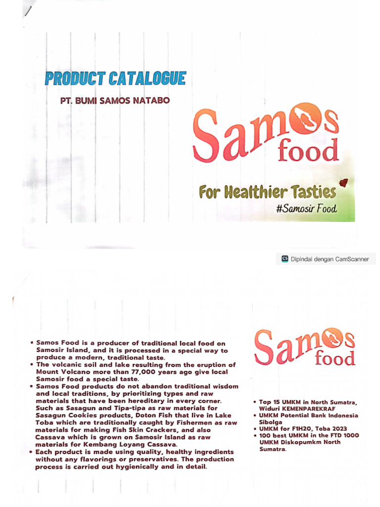 Katalog Samos Food | PDF