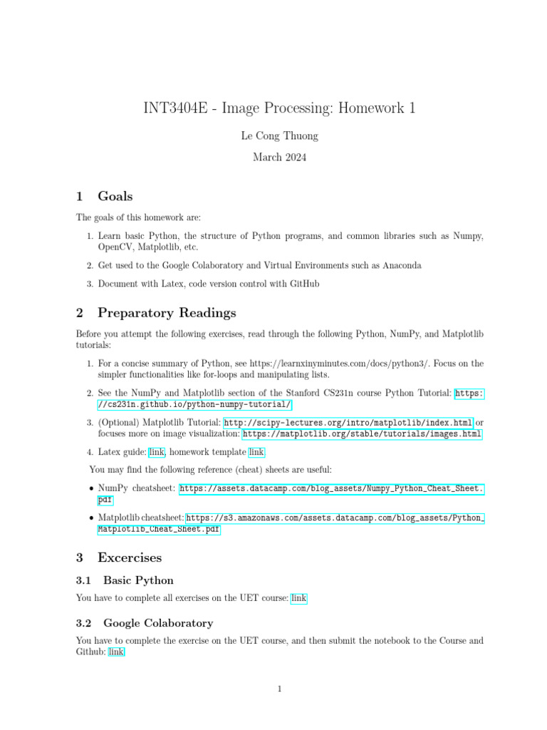 hw1 Title | PDF | Rgb Color Model | Software