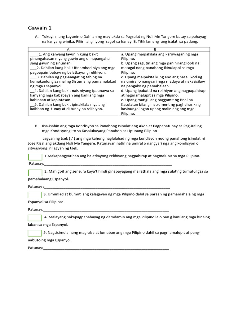 Tukuyin Ang Layunin o Dahilaln NG May Akda Sa Sa Pagsulat NG Noli | PDF Tukuyin Ang Layunin o Dahilaln NG May Akda Sa Sa Pagsulat NG Noli | PDF