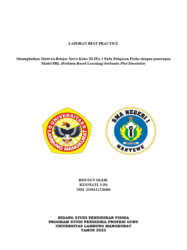 Best Practice 1 Kusniati | PDF