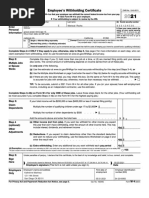 California Employee Withholding Form DE 4 | PDF | Tax Deduction | Taxes