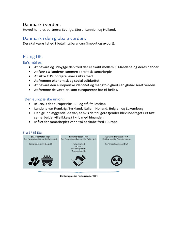 Danmark I Verden | PDF