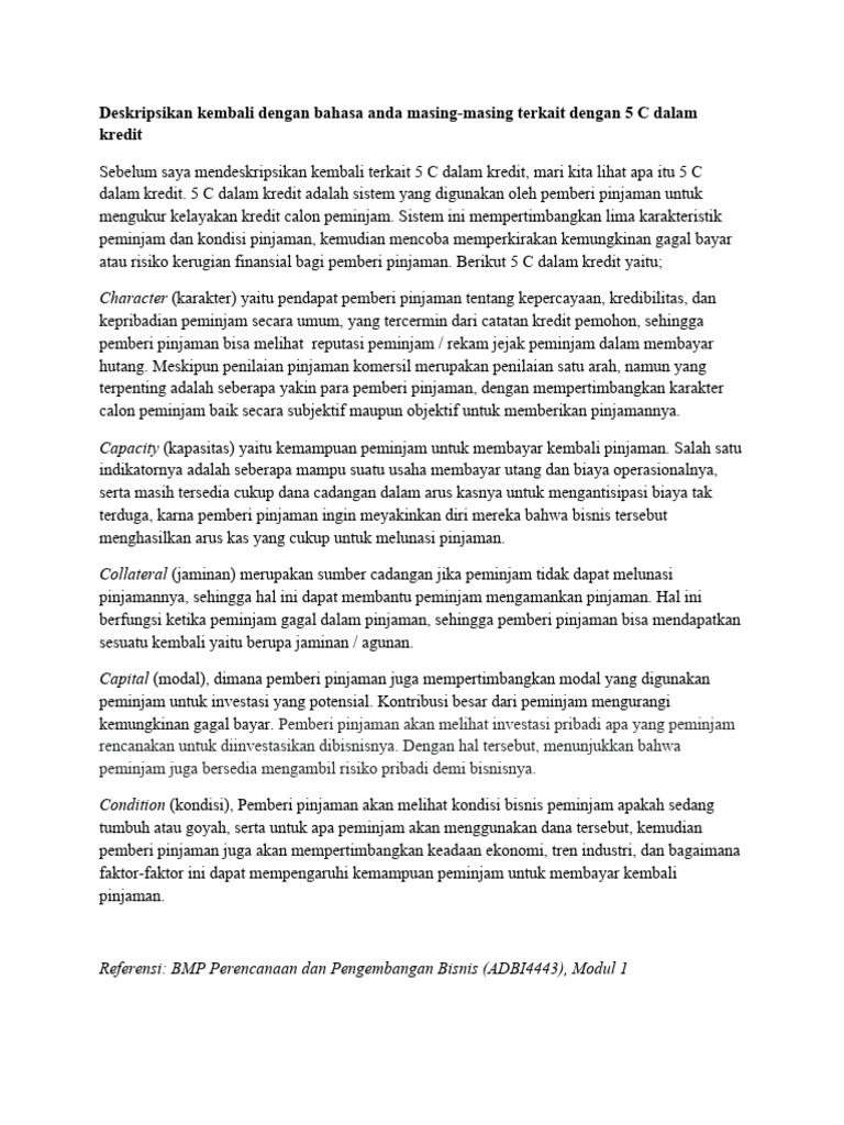 Diskusi 2 Proses Bisnis Khairul Rijal | PDF