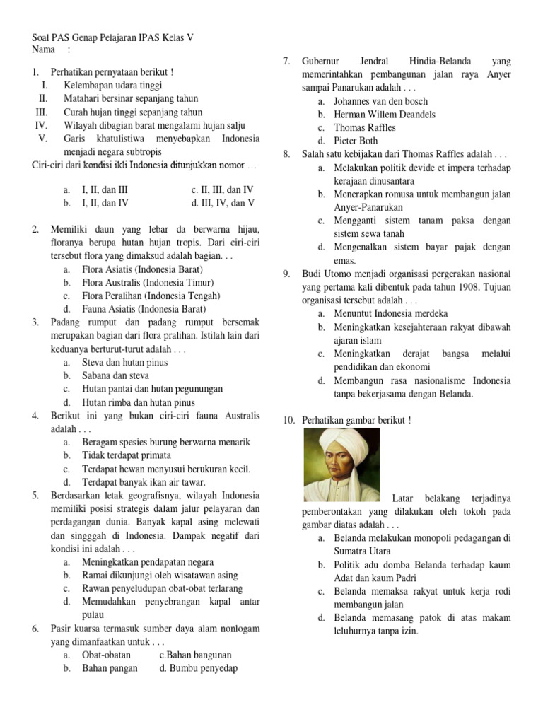 Soal Ipas Kelas 5 | PDF