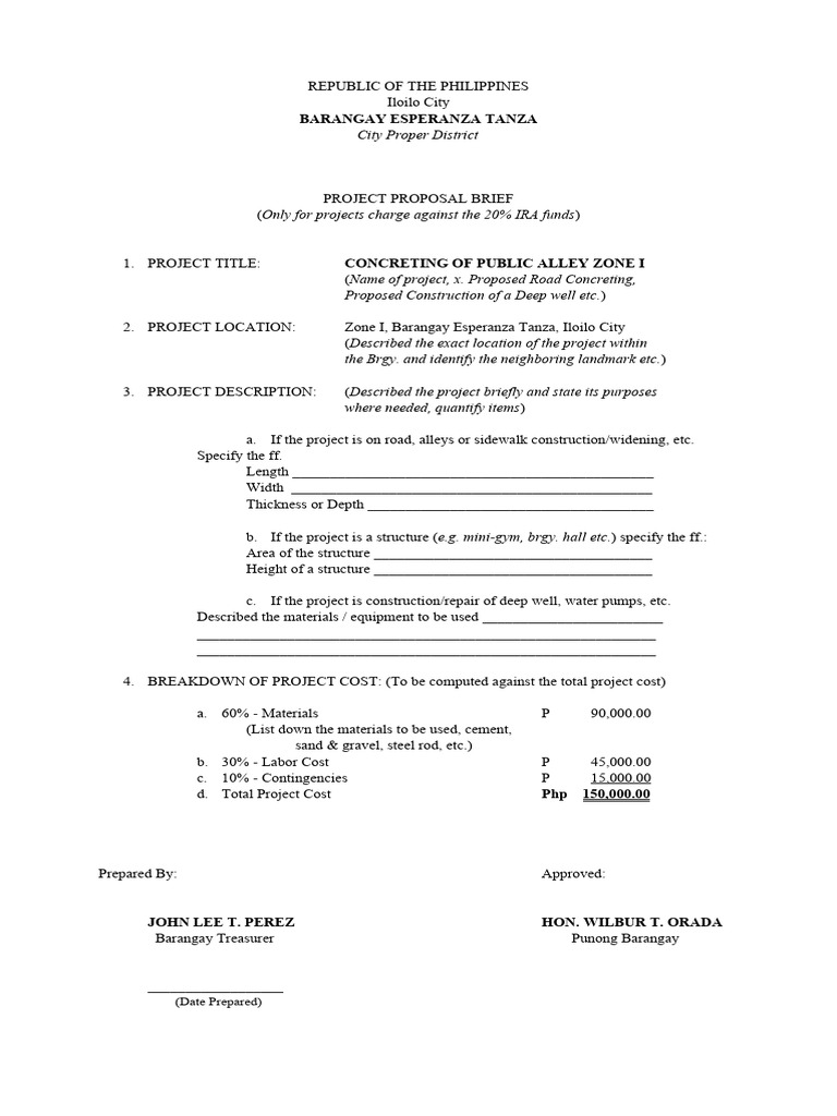 Project Proposal 2019 SB 2 | PDF