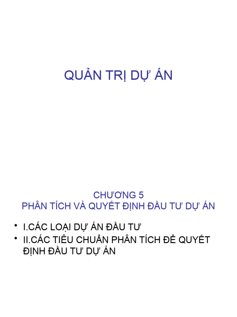 @ BAIGIANG QTDA - Chuong 5 | PDF