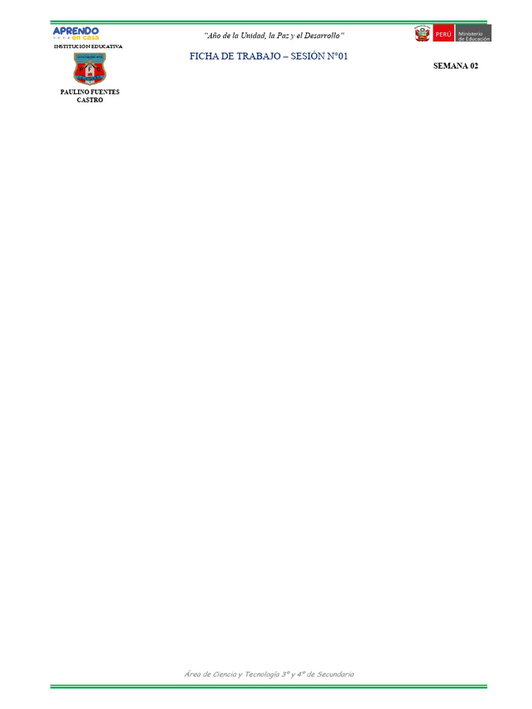 3ºCyT27 03 23 (01) SEM02 | PDF | Evaluación