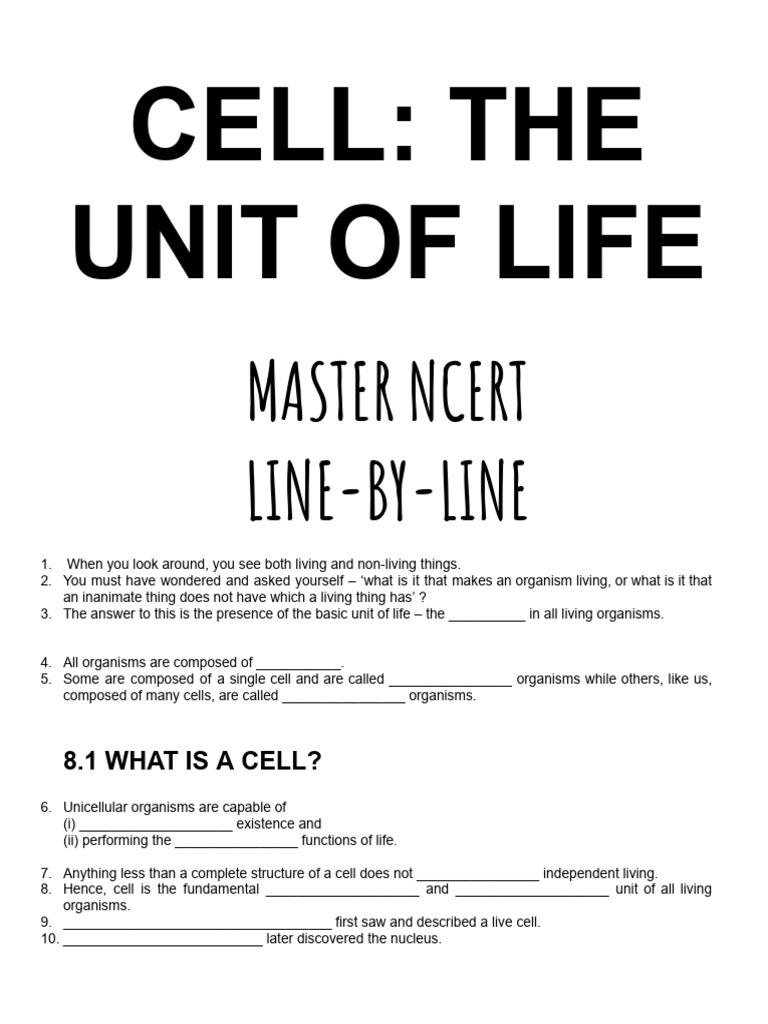 Animal Cell Structure and Function NCERT | PDF | Endoplasmic Reticulum ...