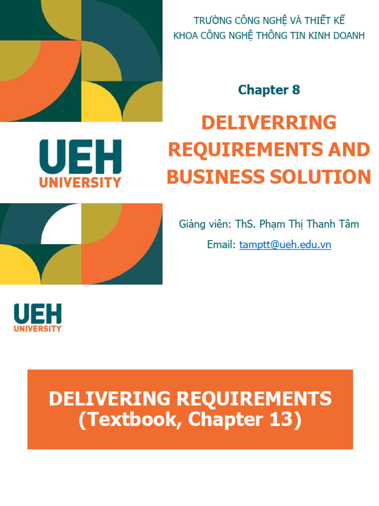 Chapter08 - Delivering Requirements Business Solution | PDF | Agile Software Development ...