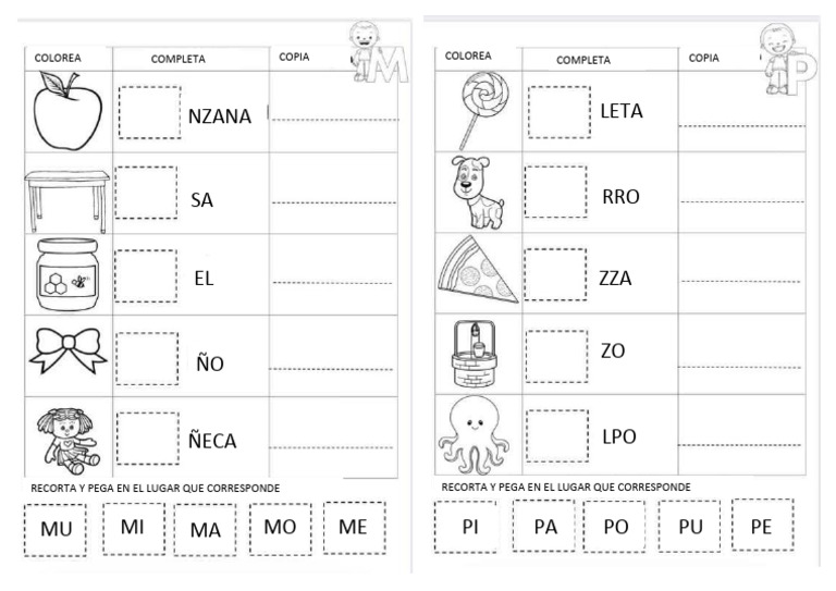 Actividades M y P Superador | PDF