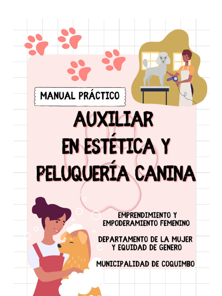 Manual de Peluqueria Canina MUNI ACA - Docx (1) .PDF - 20240322 - 094159 - 0000 | PDF | Pelo | Piel