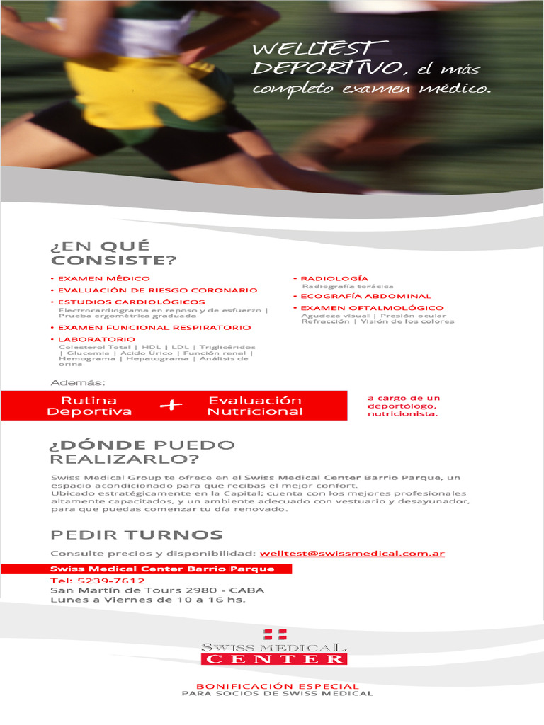 Welltest Deportivo | PDF