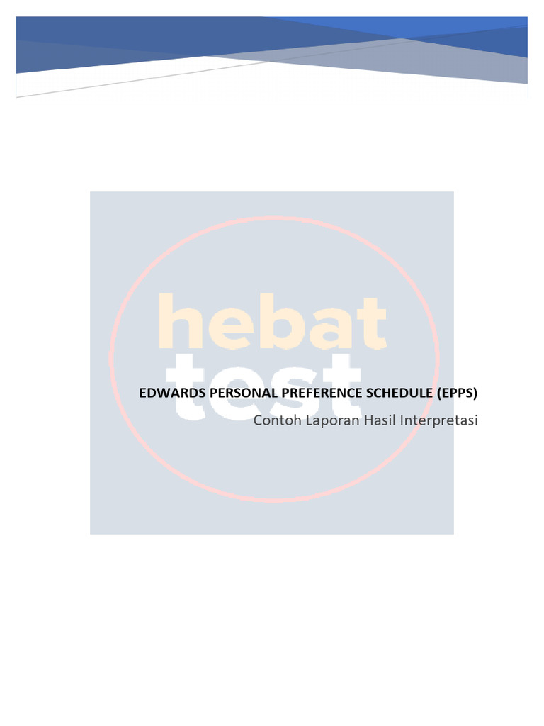 02 - Contoh Laporan EPPS | PDF