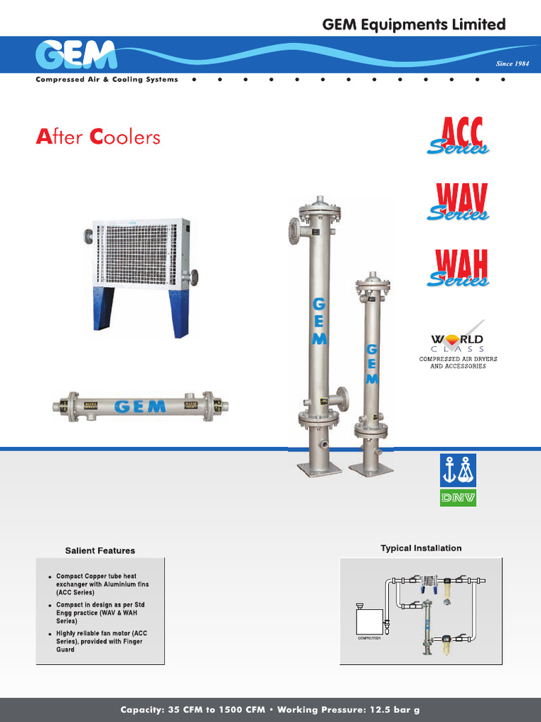GEM Aftercoolers | PDF