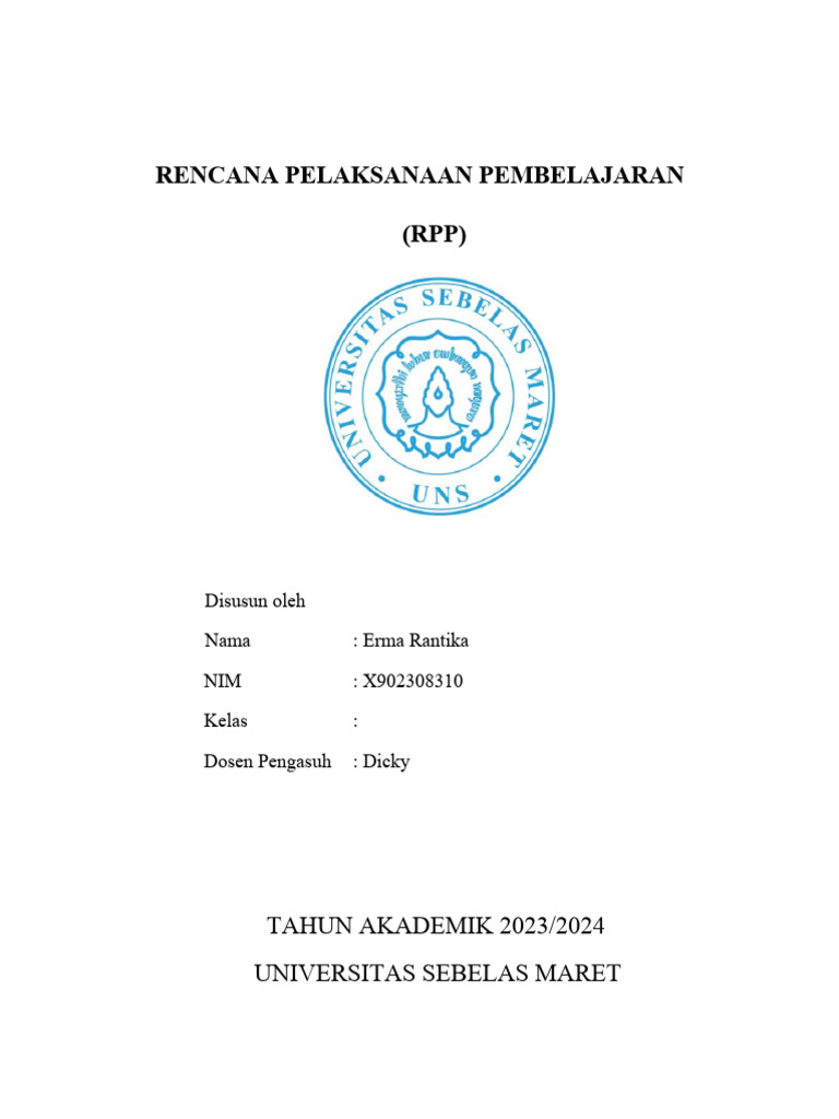 RPP PPG Erma | PDF
