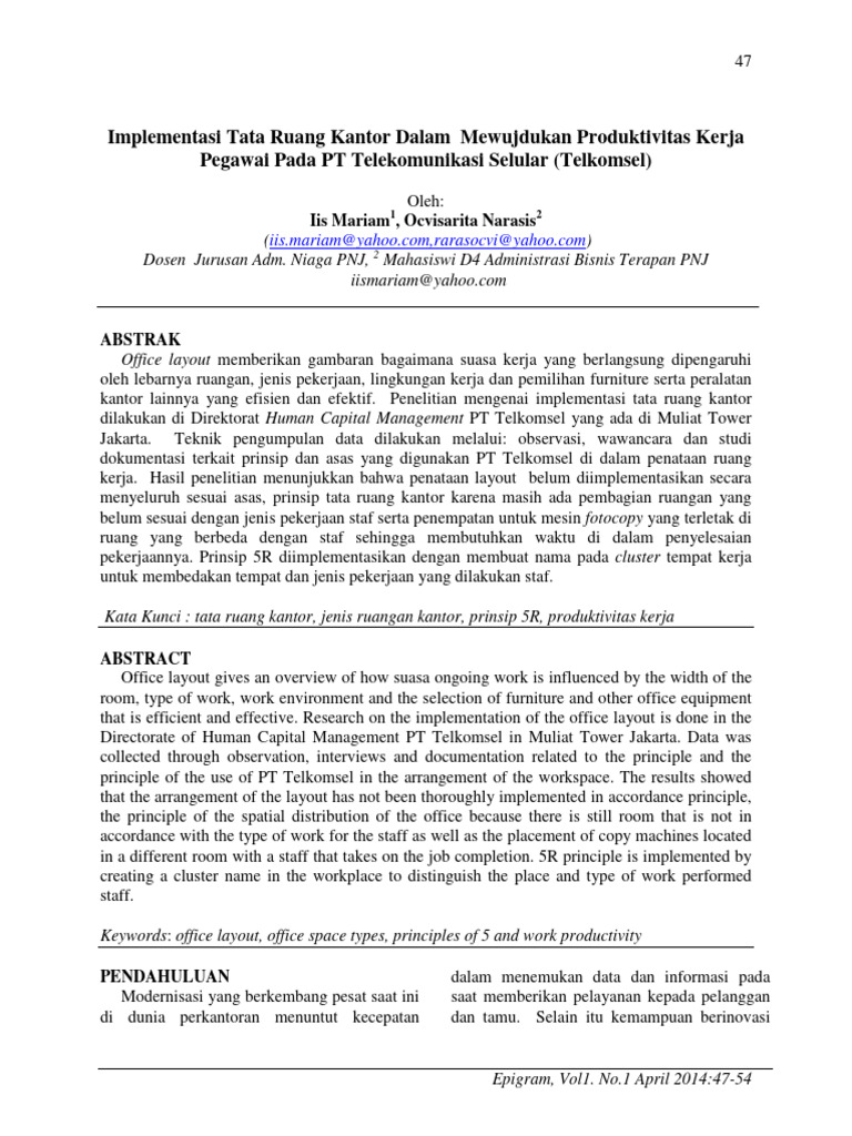 Artikel Iis Mariam 47 54 | PDF