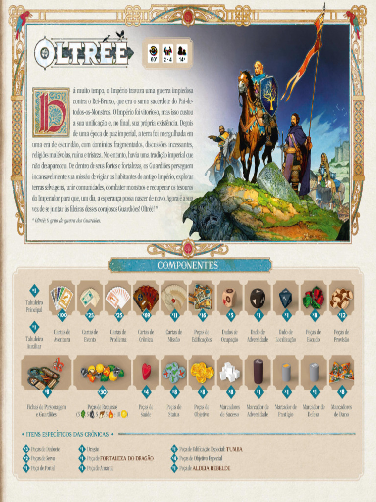 Oltree Manual de Regras em Portugues 213029 | PDF