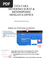 Tutorial Panduan Eoffice | PDF | Karier & Perkembangan