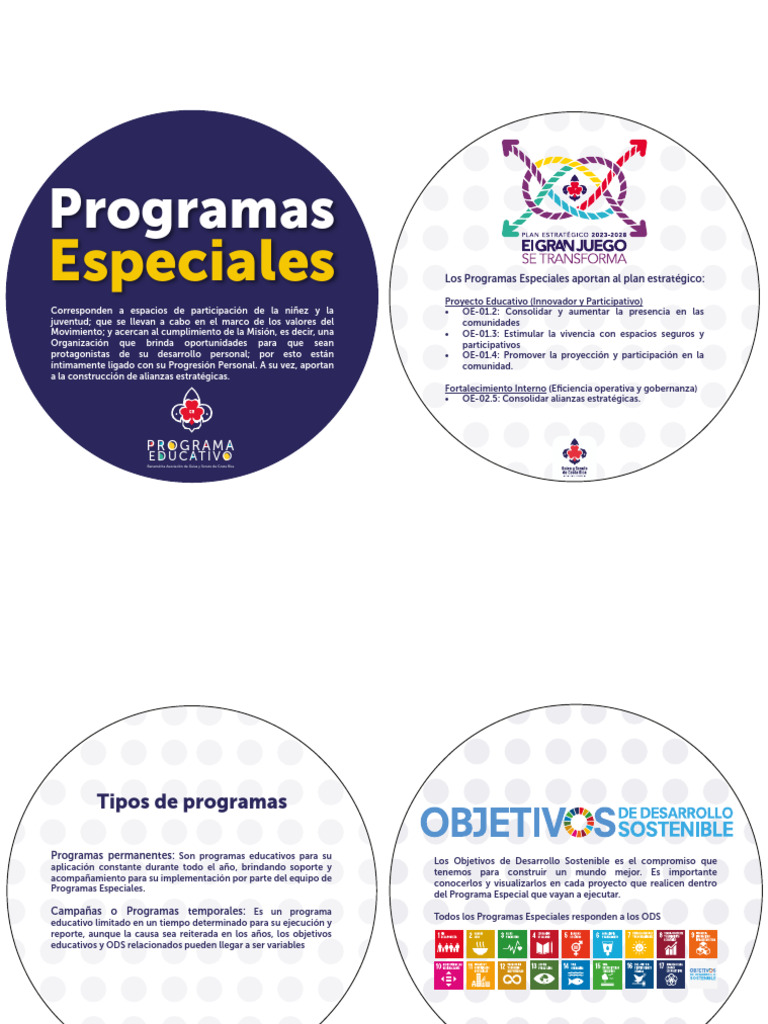 Programas Especiales Prueba | PDF | Exploración