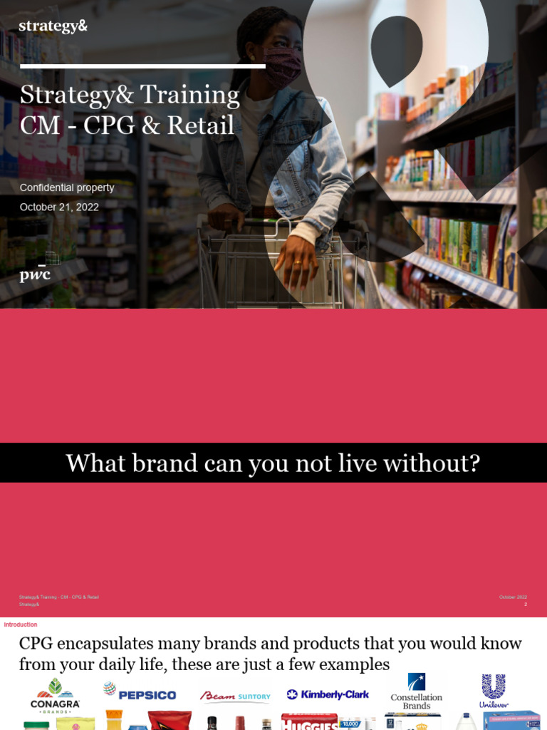 Sector Overview - CPG & Retail | PDF | Retail | E Commerce