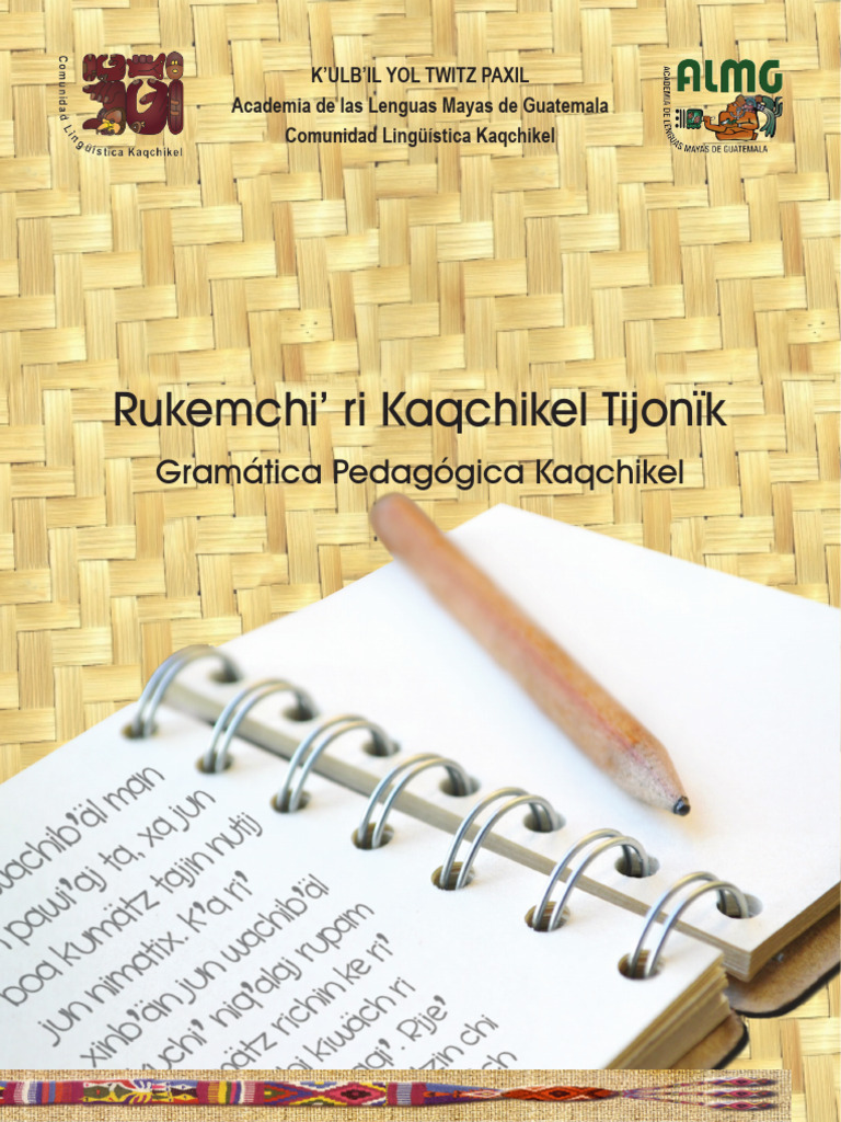 Gramática Pedagógica Kaqchikel | PDF | Lingüística | Pueblos mayas