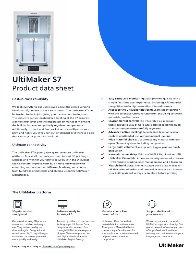 UM S7 Product Data Sheet | PDF | Computer Engineering | Computing