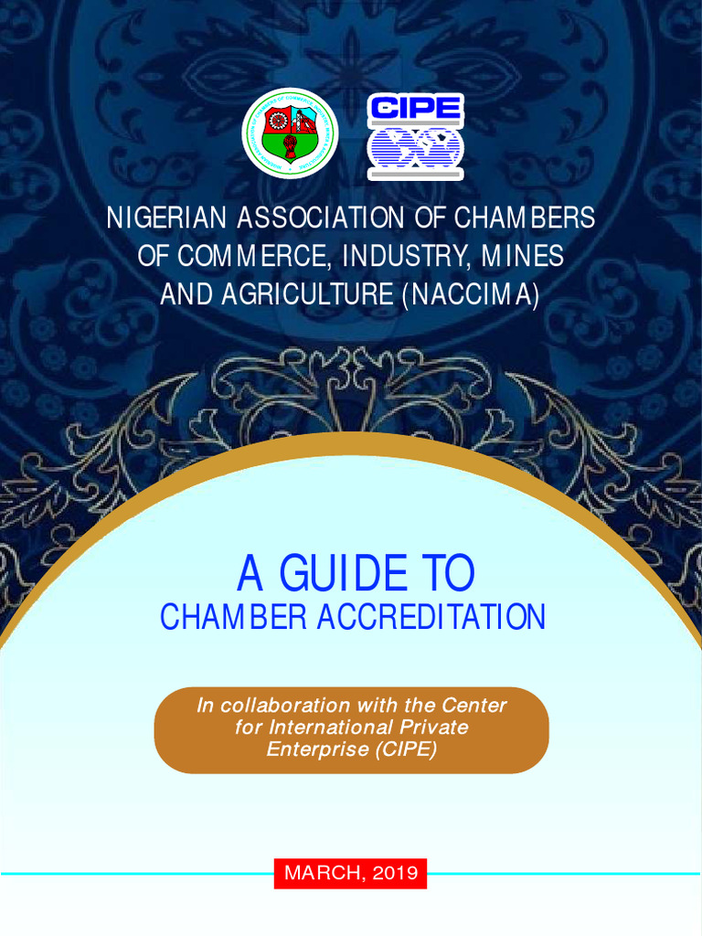 NCAC Chamber Accreditation Guide | PDF | Entrepreneurship | Governance